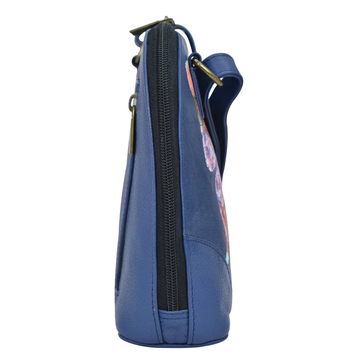 Leather Hand painted Small Multi Compartment Zip-Around Organizer - 8109 – Anuschka