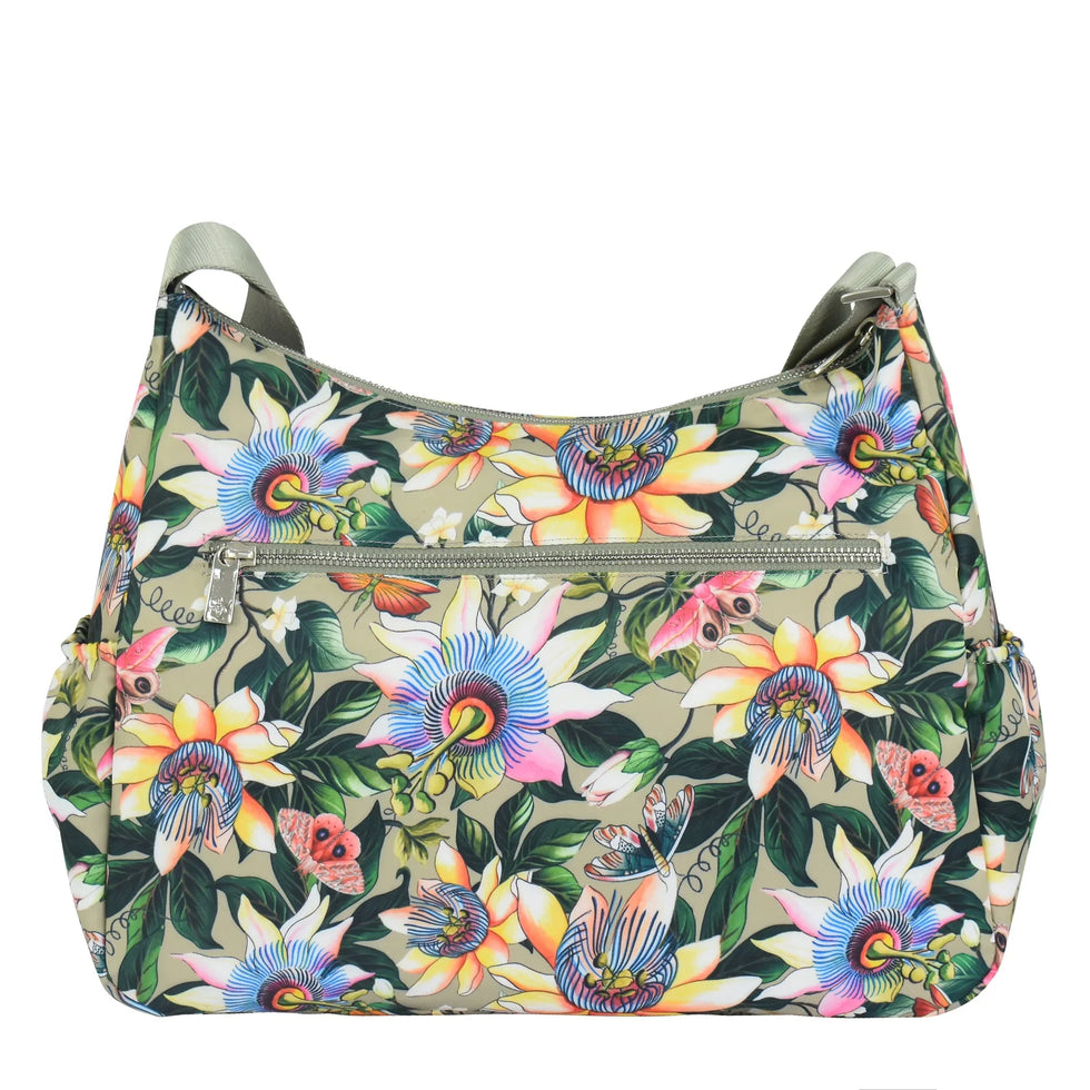 Wanderlust Luxe Fabric Crossbody Hobo - 12030 – Anuschka