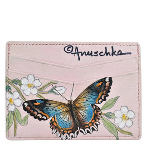 Buy Butterfly Melody Leather Hand Painted Credit Card Case - 1032 ...