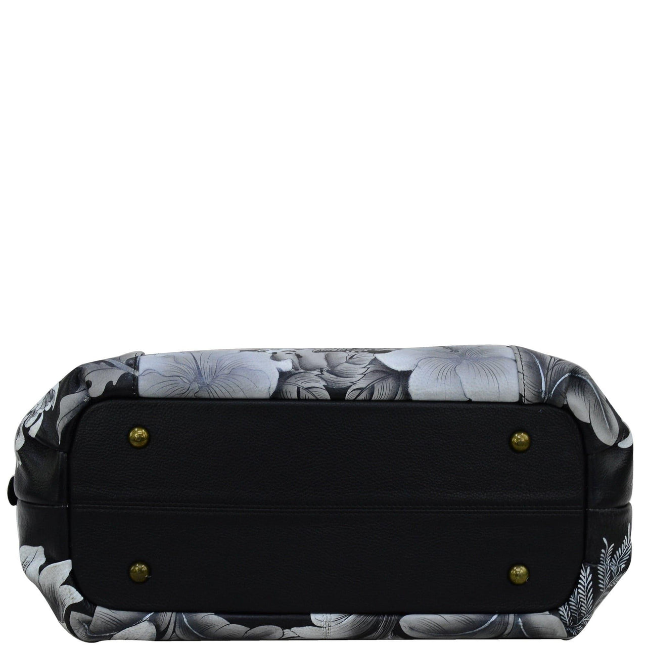 Buy Cleopatra's Leopard Leather Hand Painted Triple Compartment Large ...