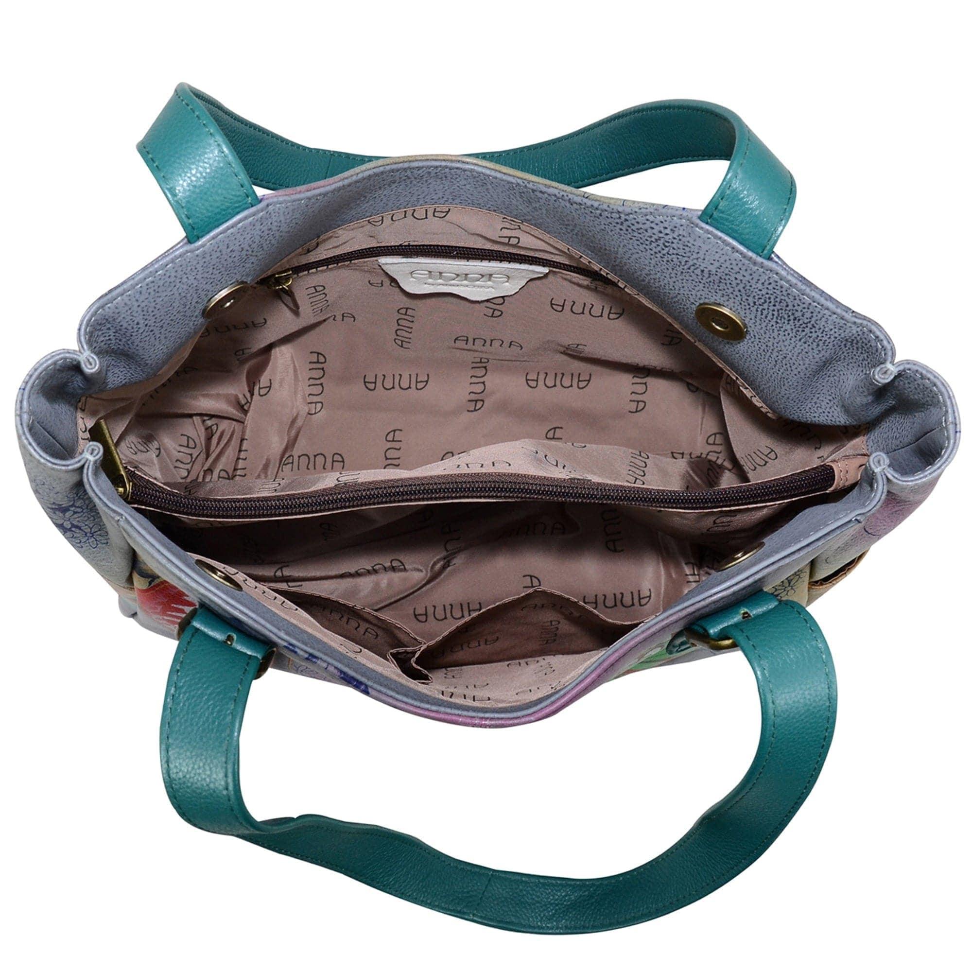 Leather Hand painted Shoulder Bag - 8065 – Anuschka